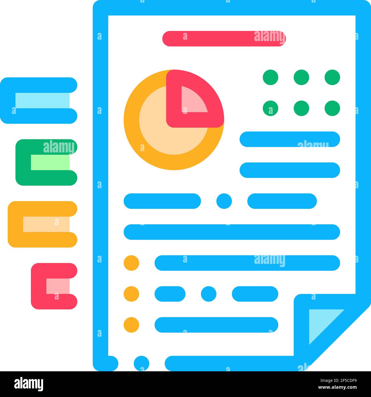 Documentation process line illustration Cut Out Stock Images & Pictures ...