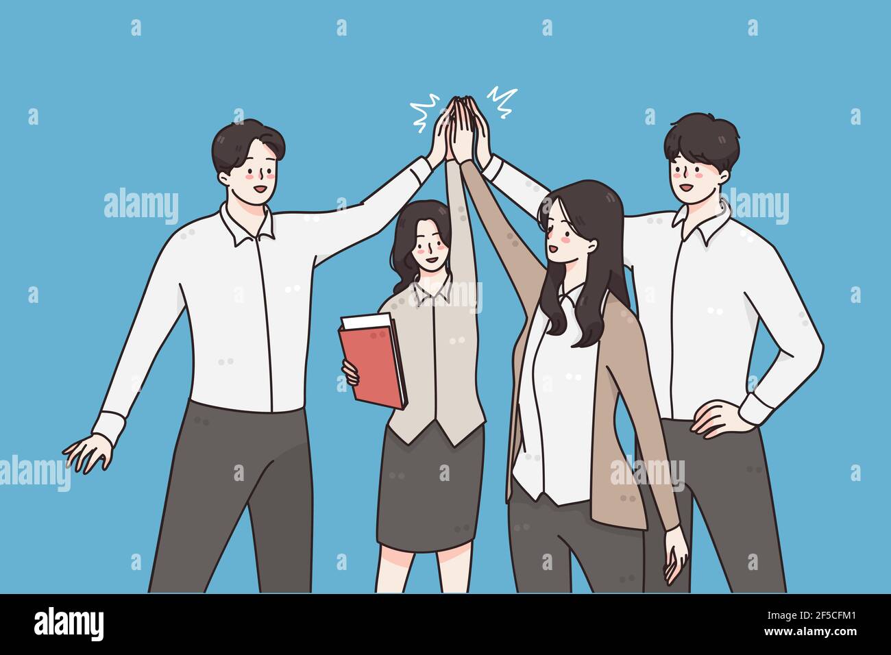 Wealth team Stock Vector Images - Alamy