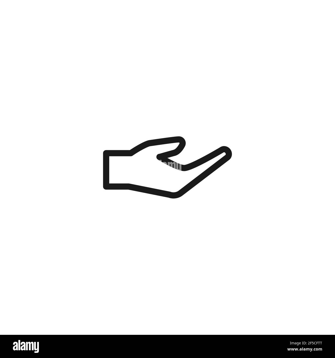 Hand pictogram hi-res stock photography and images - Alamy