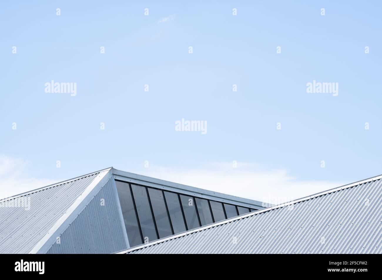 Minimal industrial rooftop Stock Photo - Alamy