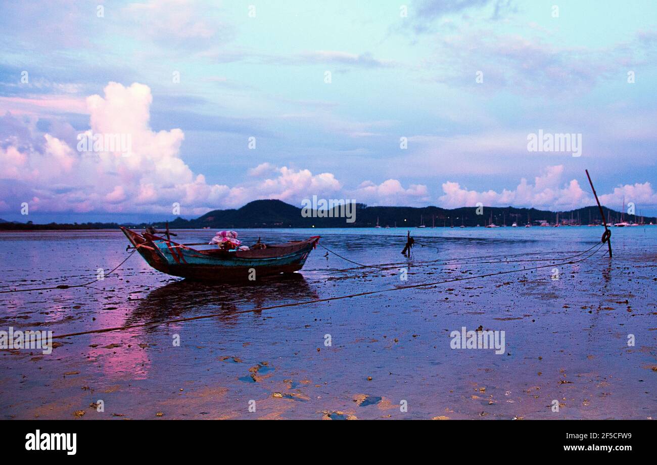 Boat on Water Stock Photo - Alamy