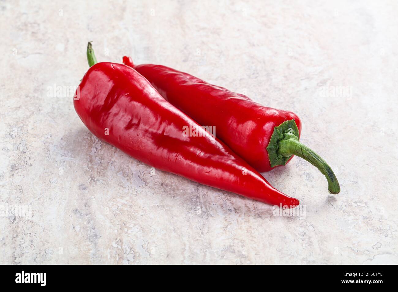 Organic Ramiro red pepper - healthy food Stock Photo - Alamy