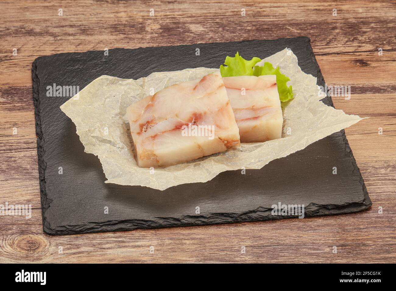Raw dietary pollock fish fillet for cooking Stock Photo - Alamy