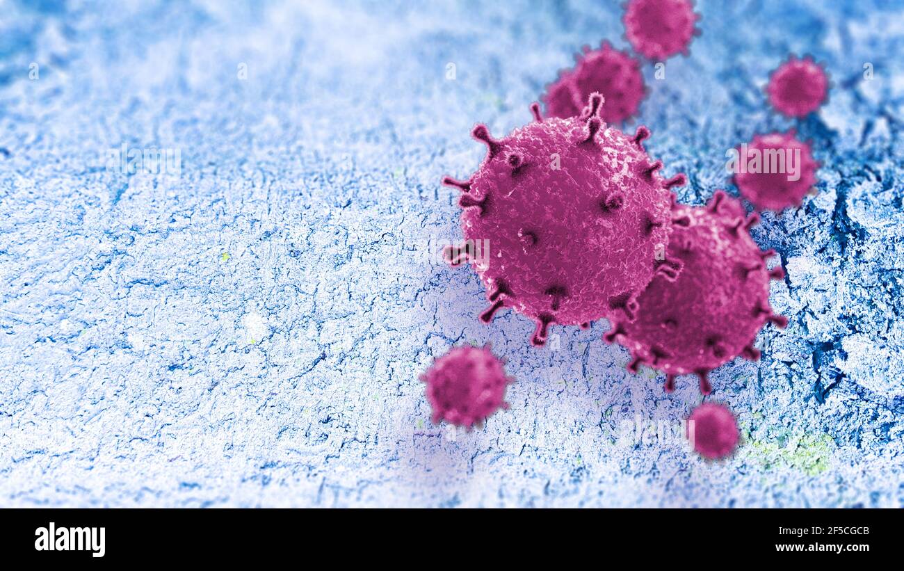 influenza coronavirus, corvid 19, corona virus 2021 logo, illustration ...