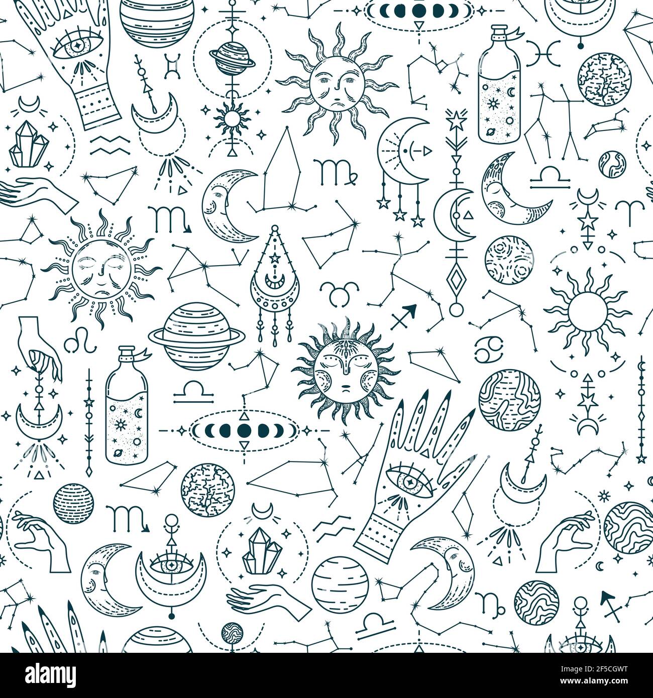 Astrological chart vector hi-res stock photography and images - Alamy