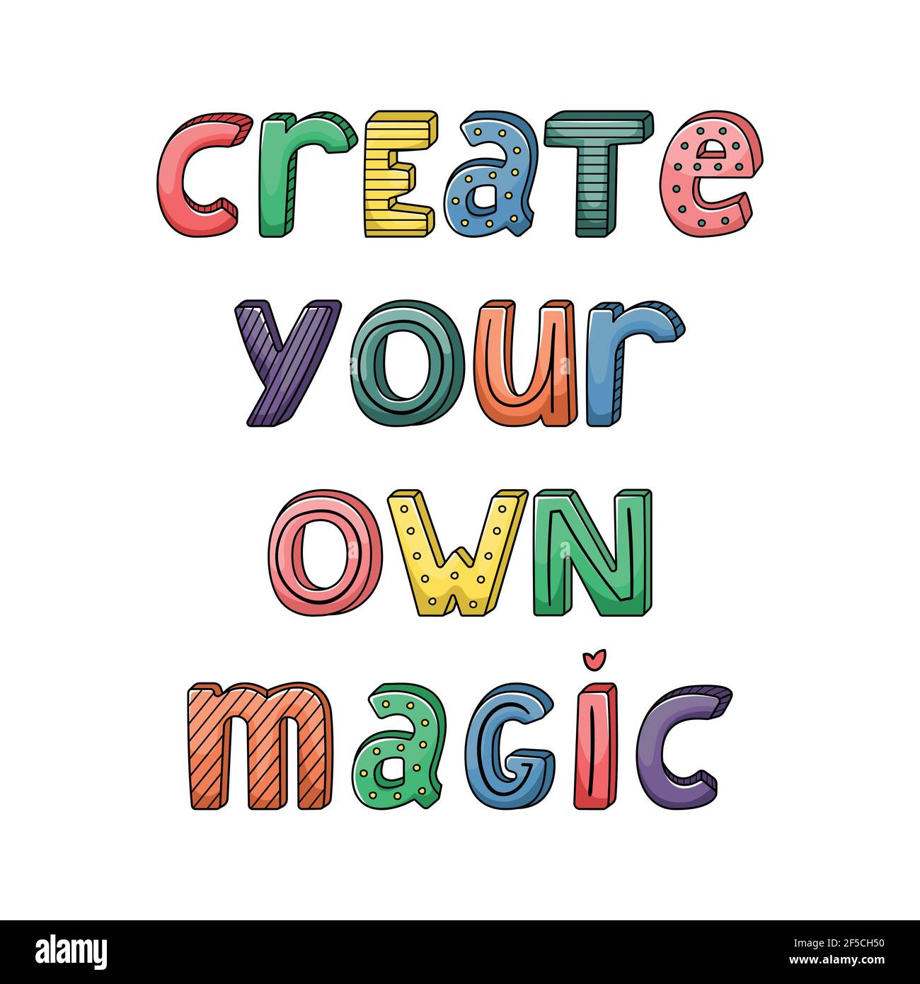 Own letter Stock Vector Images - Alamy