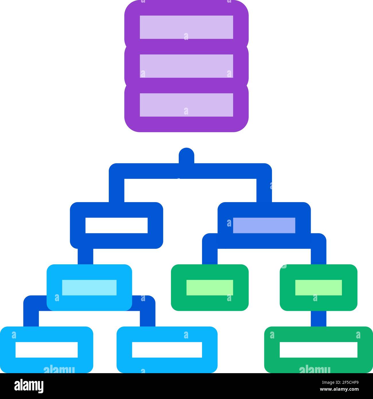 classification of machine learning color icon vector illustration Stock ... classification of machine learning color icon vector illustration Stock ...