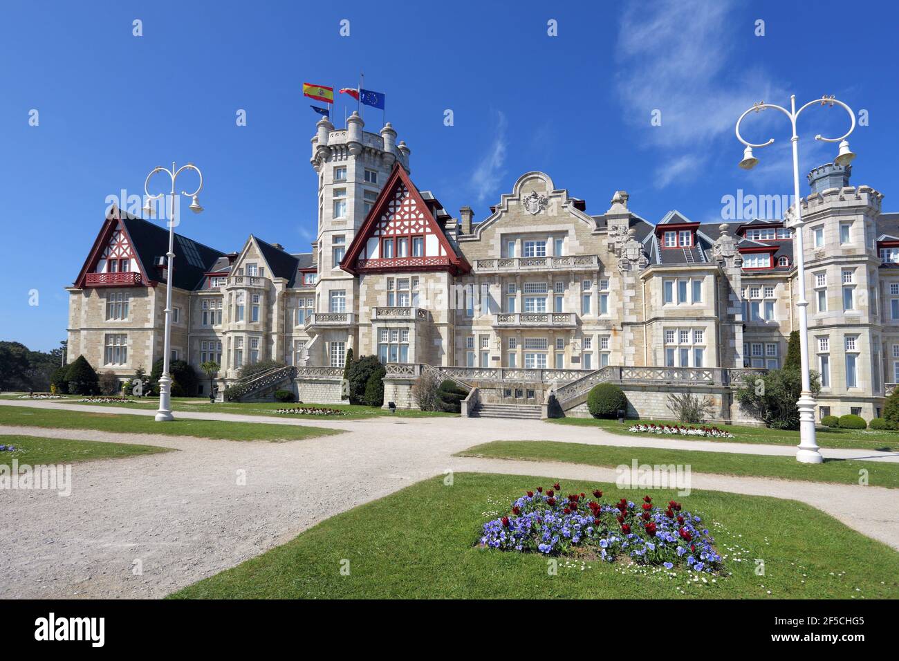 Santander palacio de la hi-res stock photography and images - Alamy