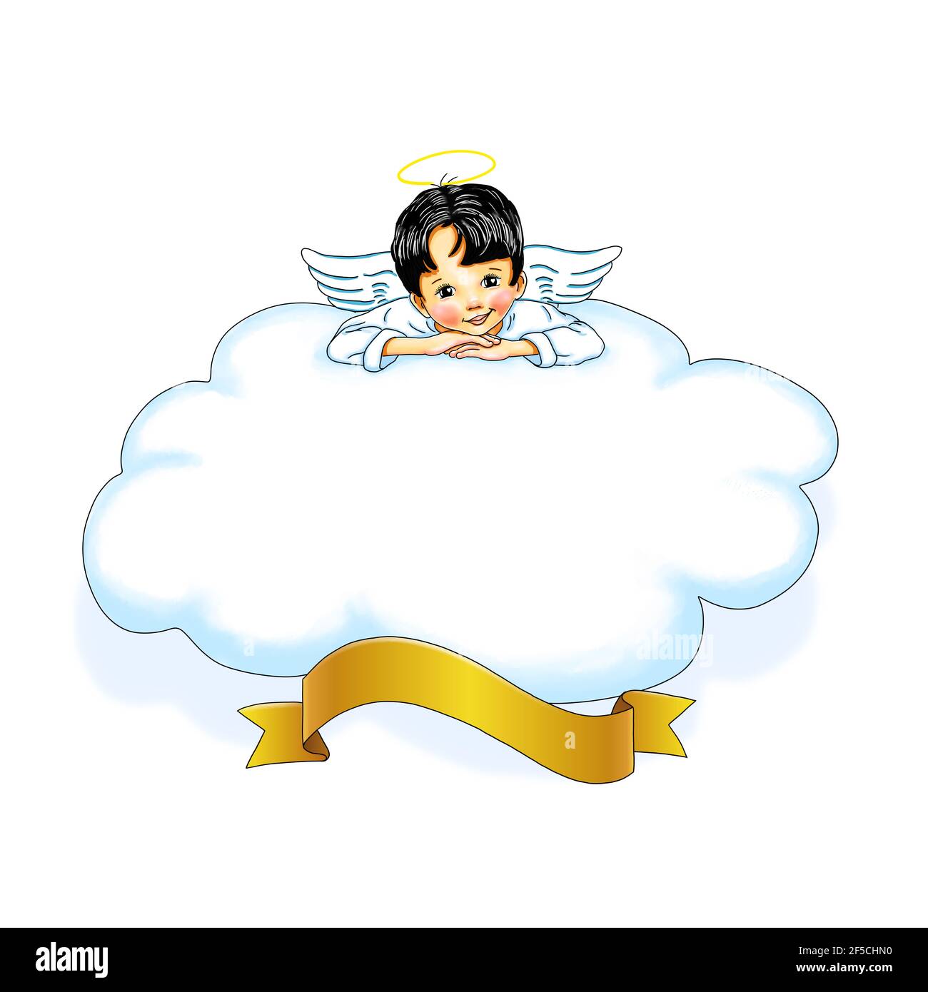 Template angel little angel cute sweet pretty lies barefoot smiling ...