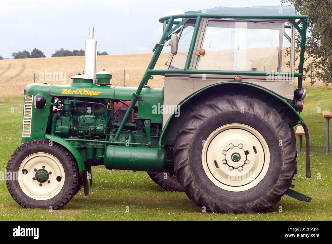 Tractor Zetor 50 Super Czech Republic Stock Photo - Alamy