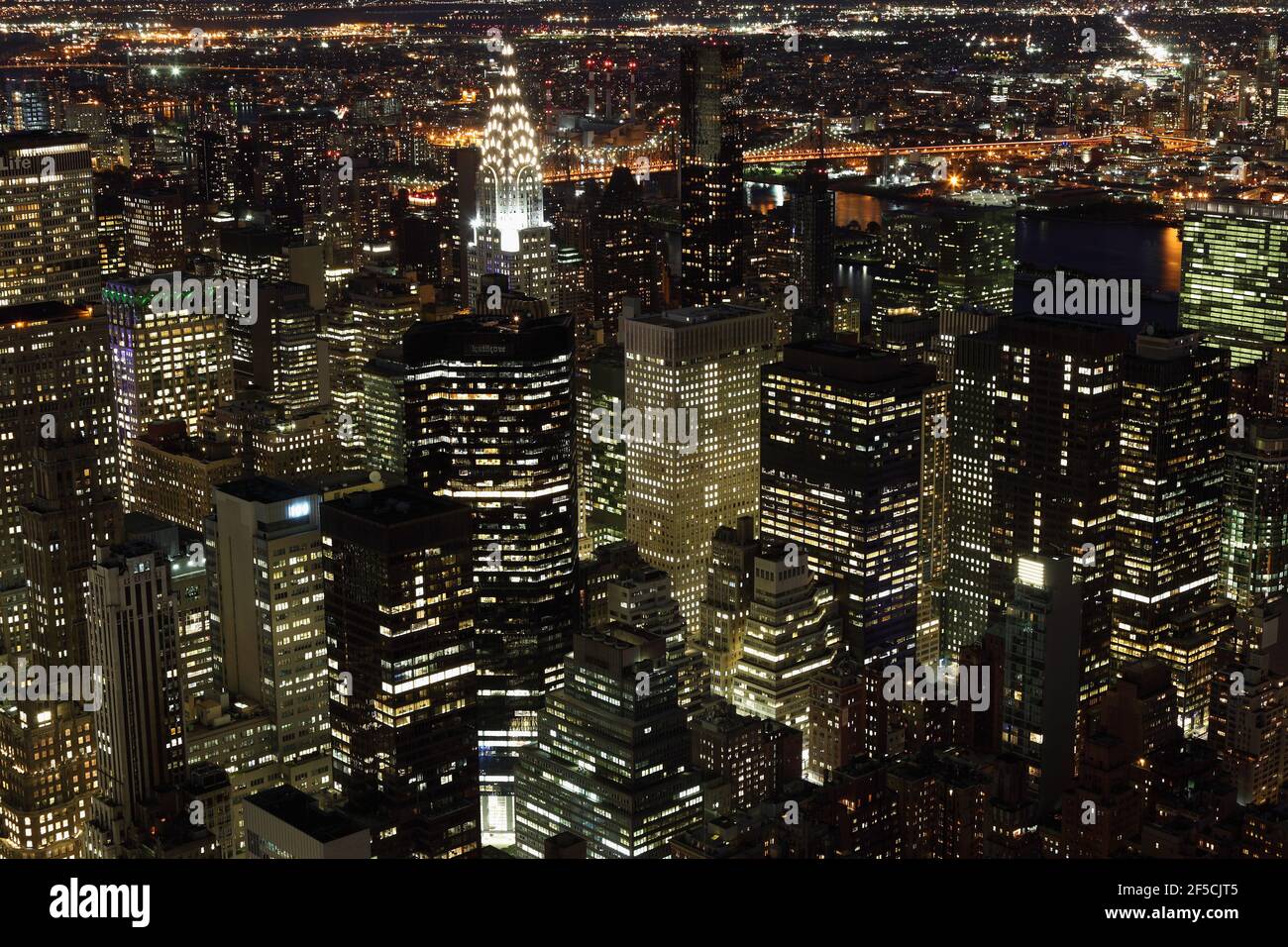 geography / travel, USA, New York, New York City, view from Empire ...