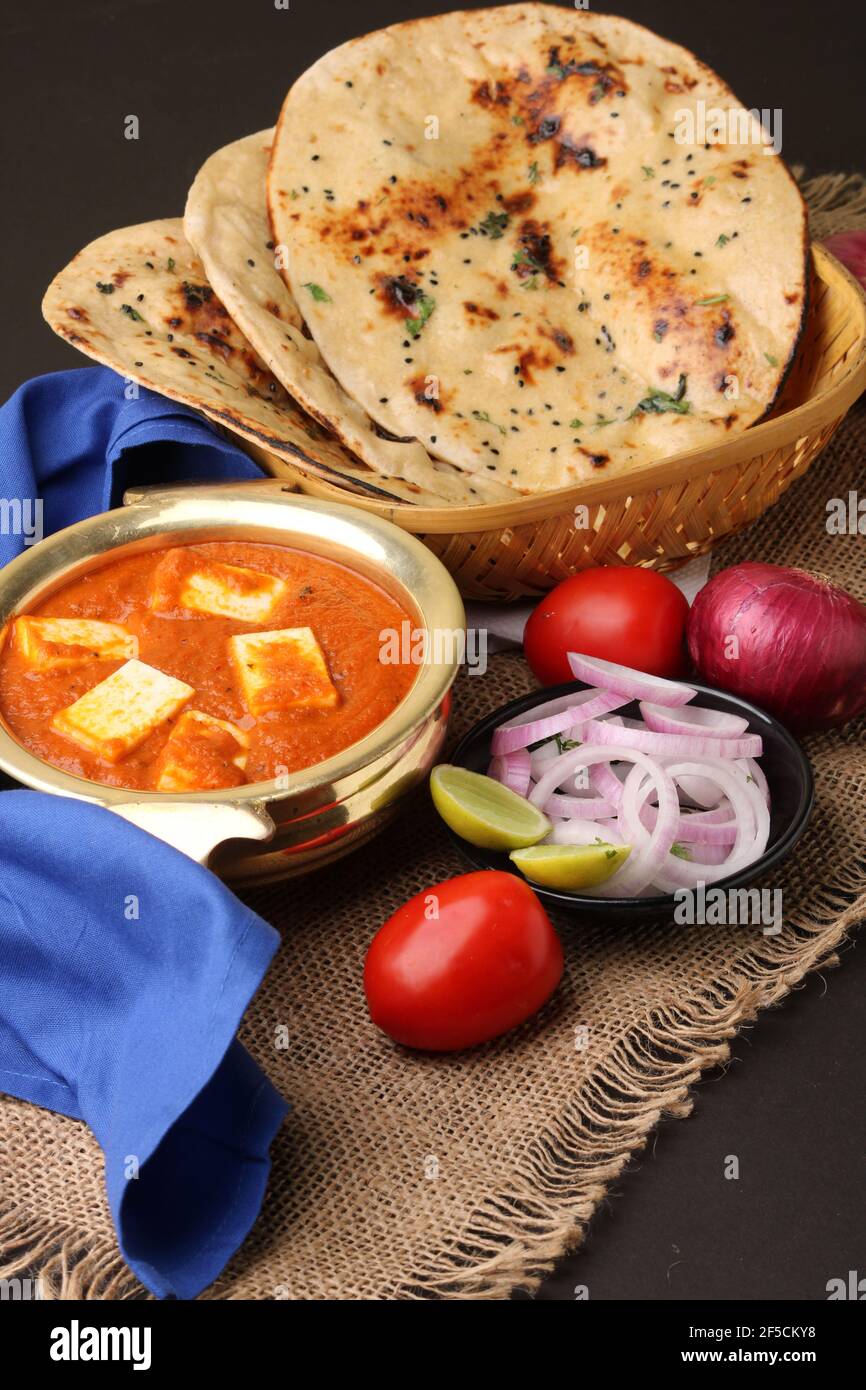 Paneer Makhani And Naan