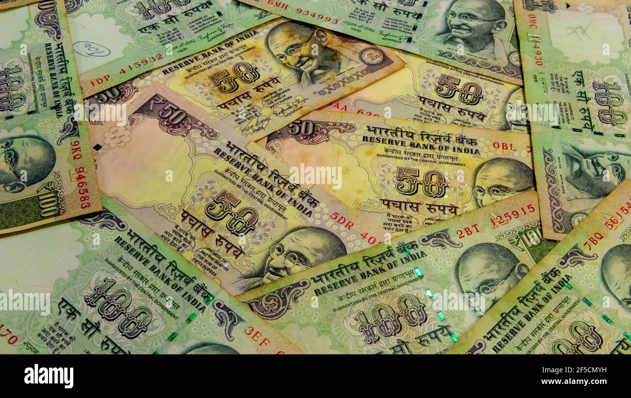 Indian Rupee Bank Notes Stock Photo - Alamy