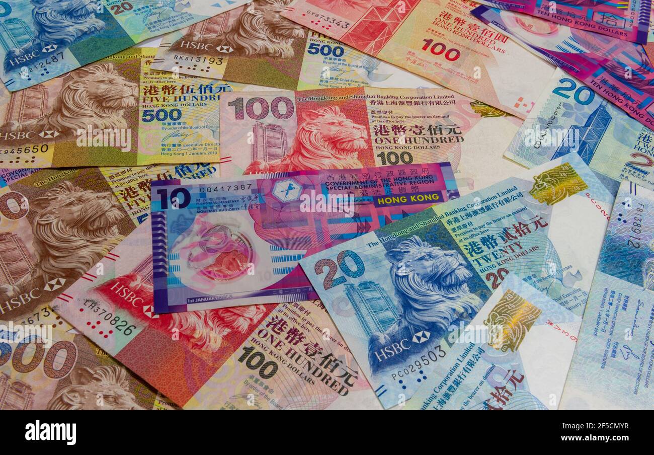 Hong Kong Money Notes High Resolution Stock Photography and Images - Alamy