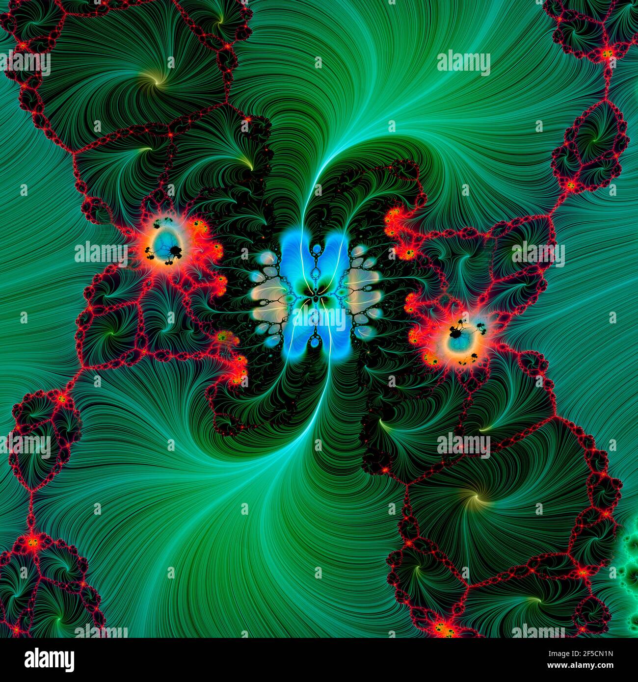 Fractal design hi-res stock photography and images - Alamy