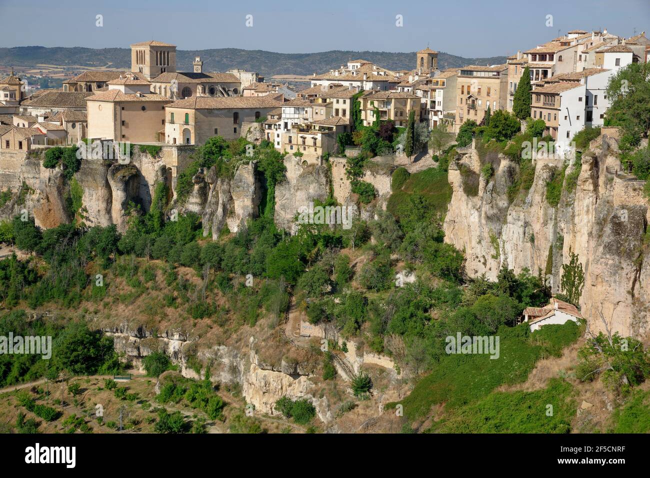geography / travel, Spain, hanging houses in the old town of Cuenca ...