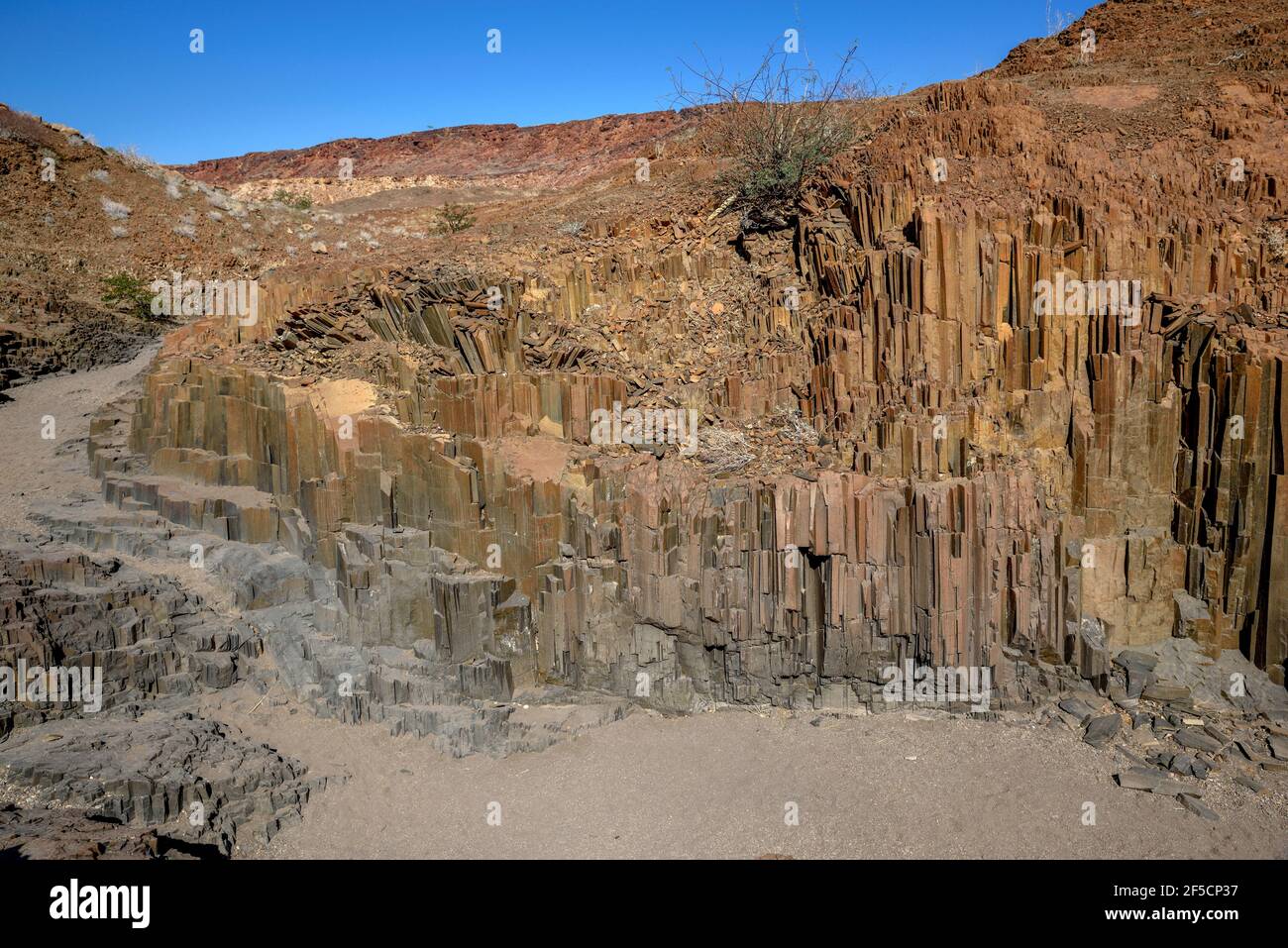Organ pipes twyfelfontein namibia africa hi-res stock photography and ...