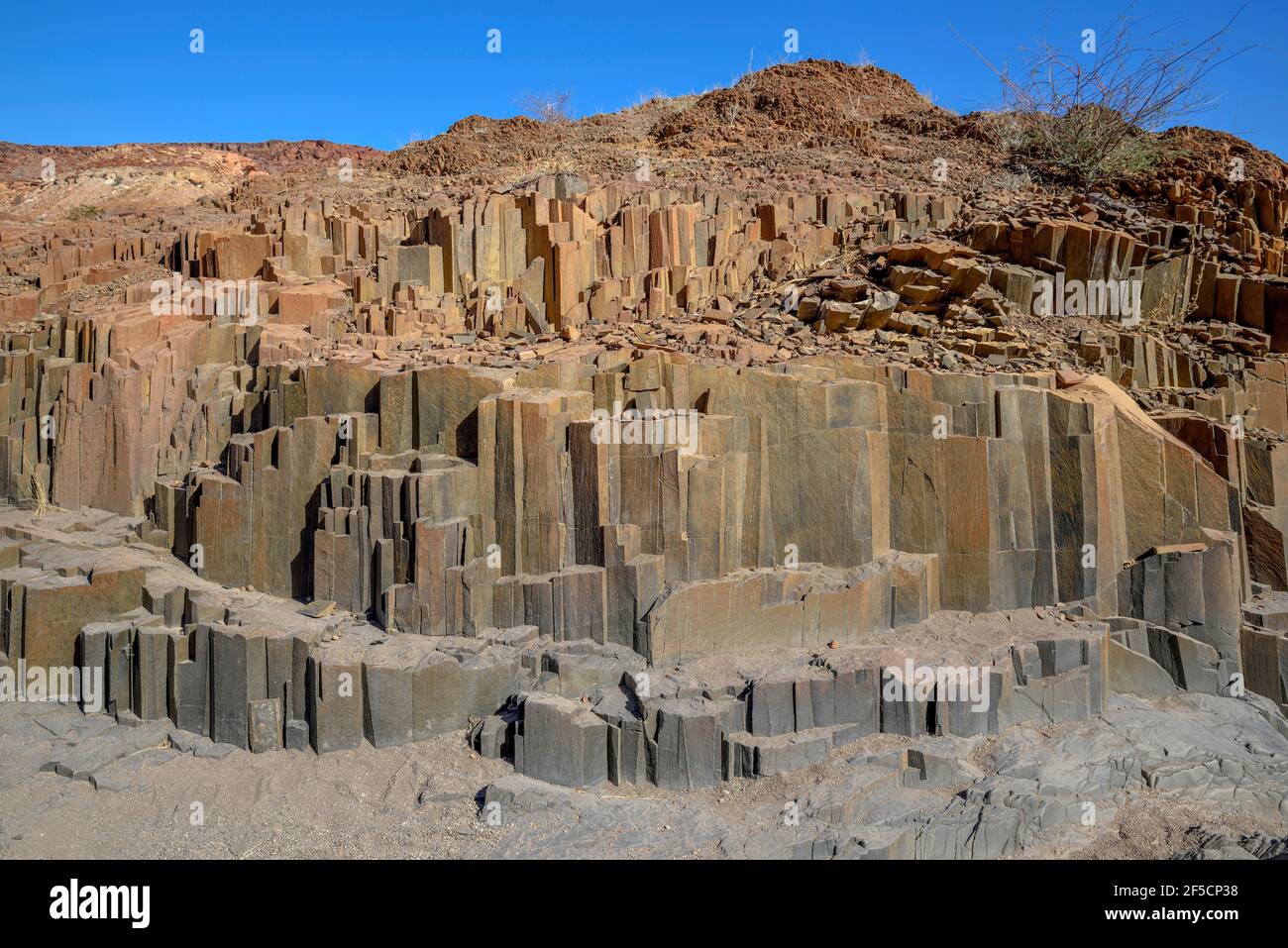 Organ pipes twyfelfontein namibia africa hi-res stock photography and ...