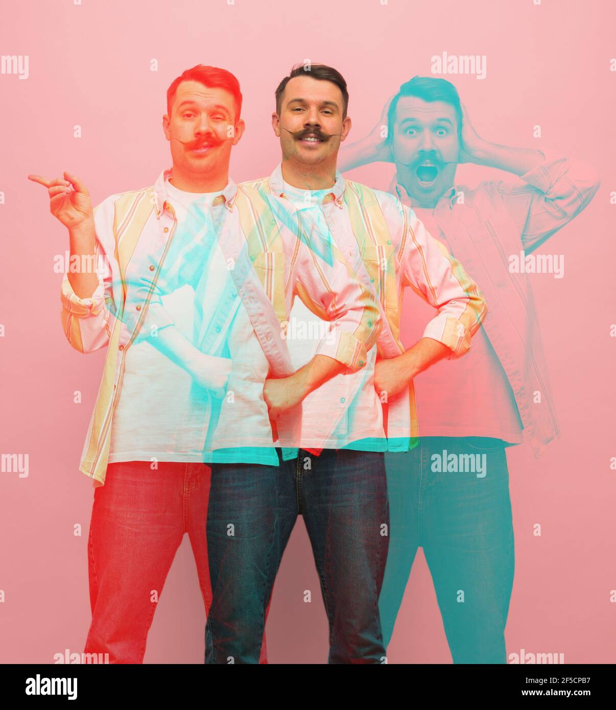 Glitch effect person hi-res stock photography and images - Alamy