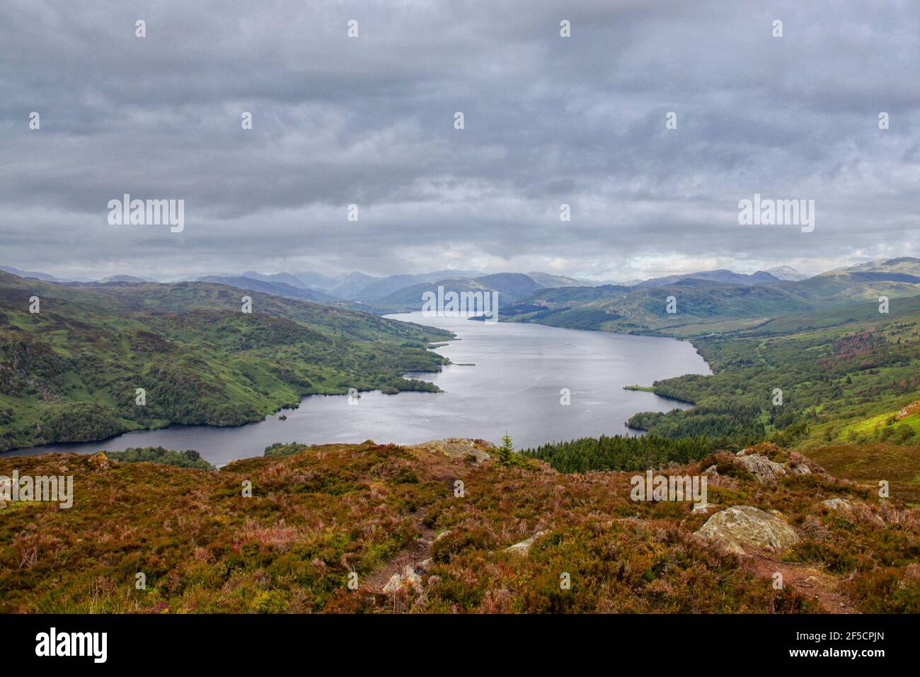 Loch Katrine in Scotland Stock Photo - Alamy