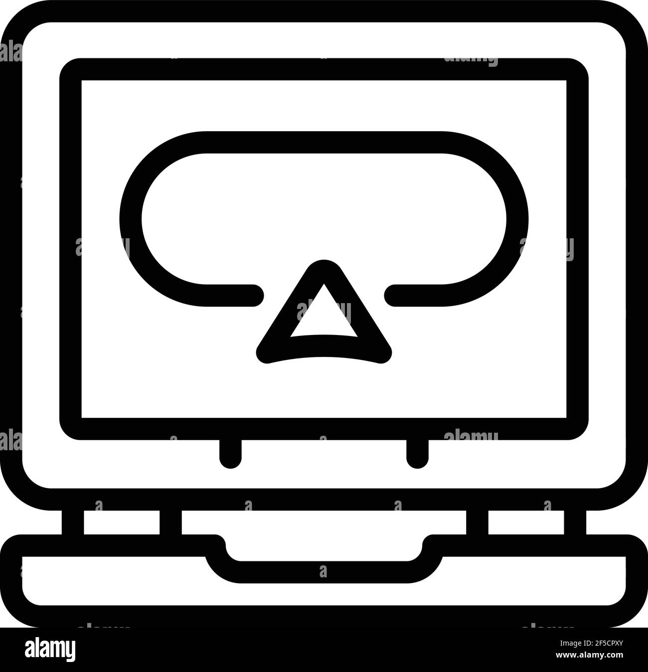 Start donation campaign icon. Outline start donation campaign vector ...