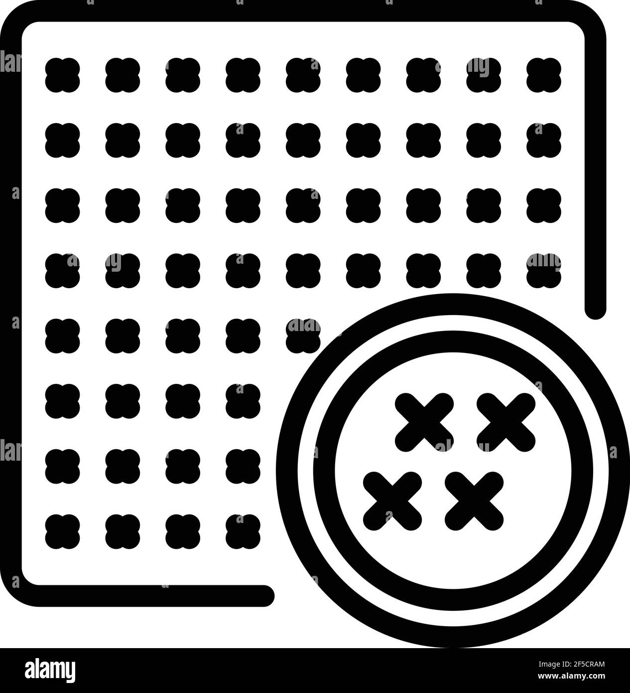 Protection cipher icon. Outline protection cipher vector icon for web ...