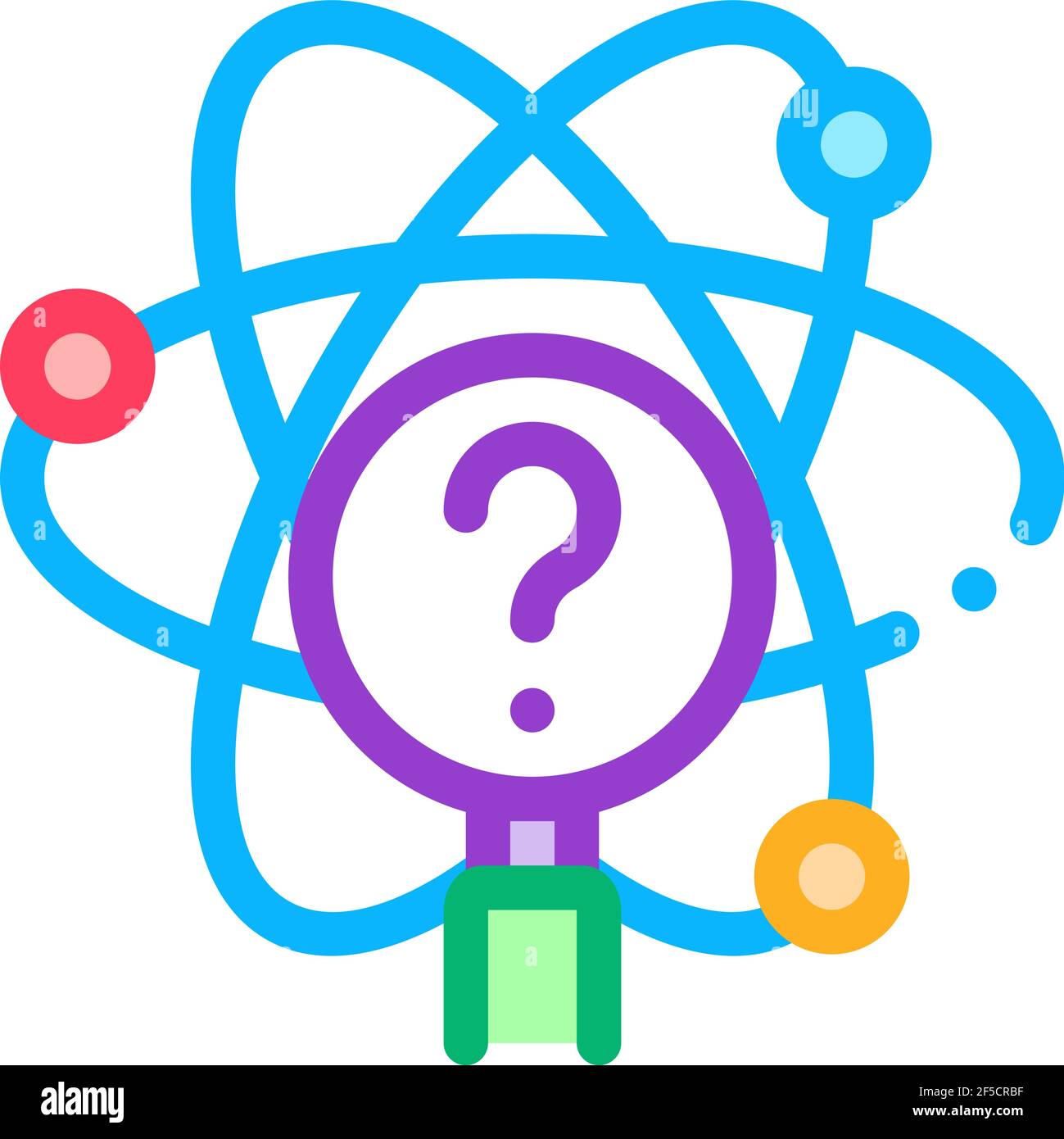 science researcher color icon vector illustration sign Stock Vector ...