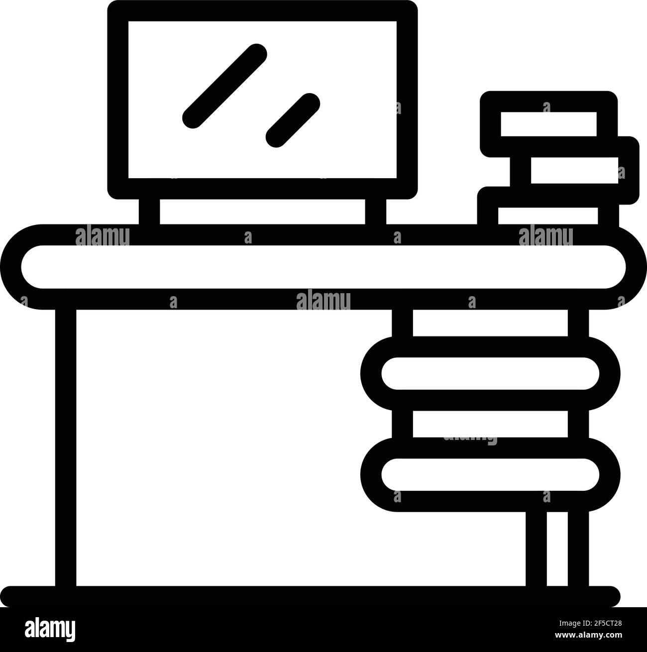 Ergonomic design icon. Outline ergonomic design vector icon for web ...