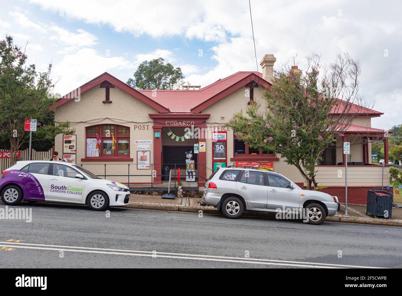 Built in 1890 and modified in the 1920's, the Cobargo Post Office is a ...