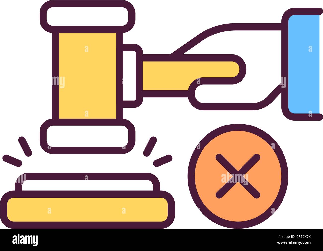 Judges service Stock Vector Images - Alamy