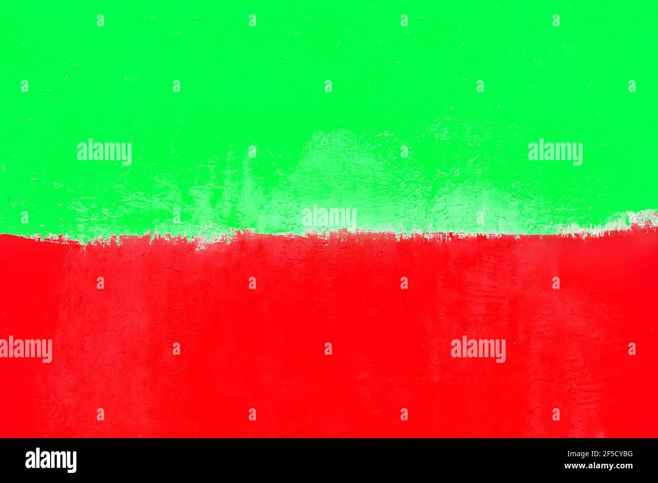 Green and red paint on the wall texture background Stock Photo - Alamy