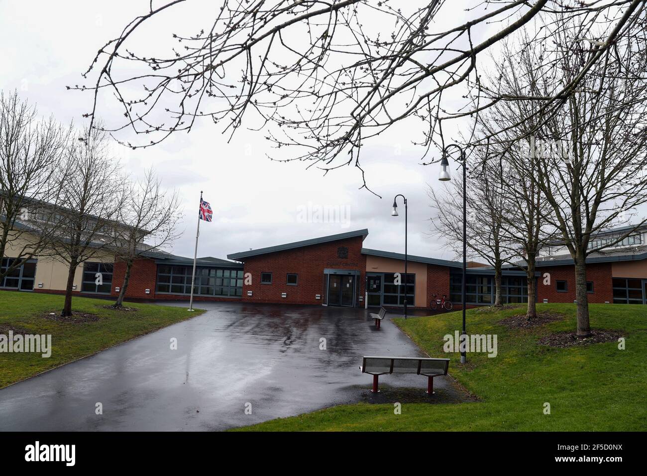 Military Court Centre, Bulford Barracks in Salisbury, Wiltshire, where ...