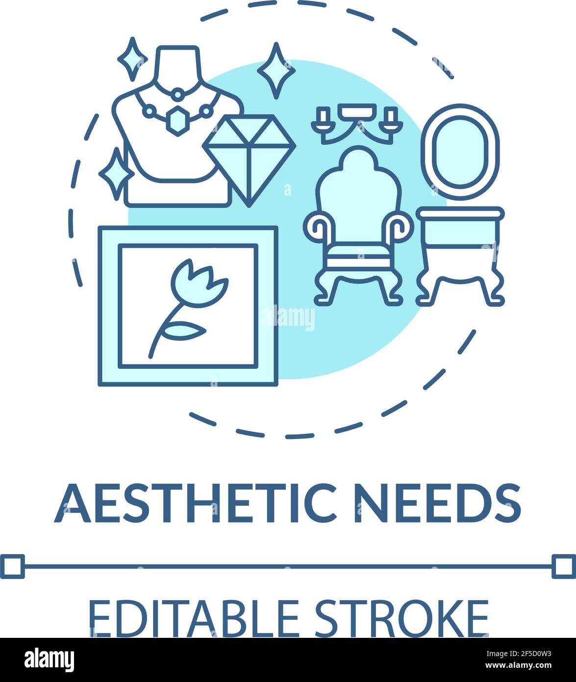 Aesthetic need turquoise concept icon Stock Vector Image & Art - Alamy Aesthetic need turquoise concept icon Stock Vector Image & Art - Alamy