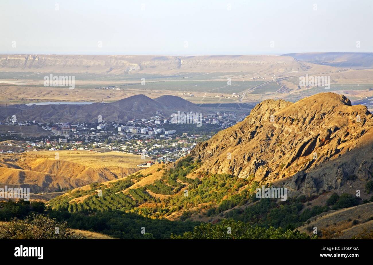 View of Koktebel. Ukraine Stock Photo - Alamy