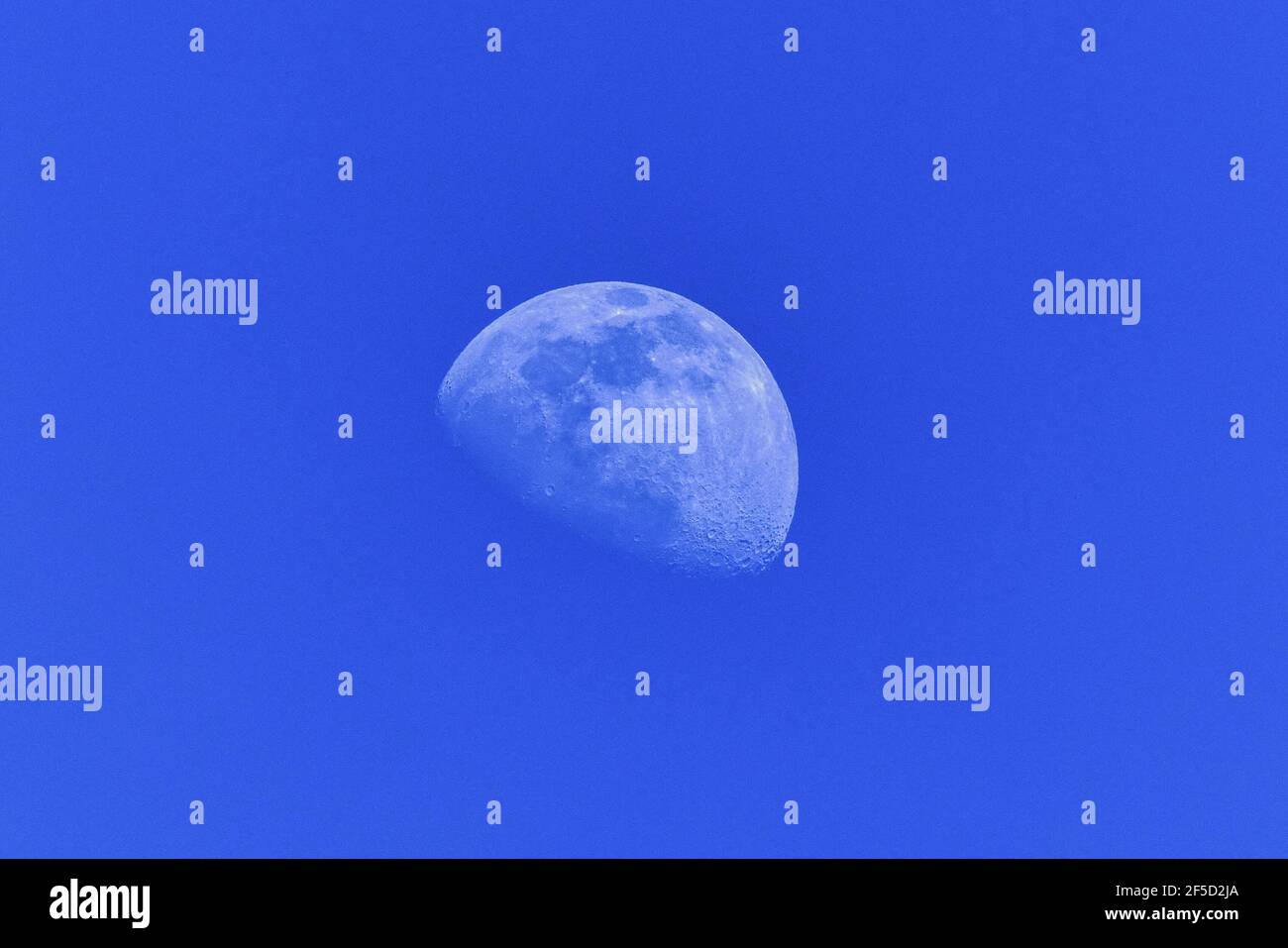 Half moon during daylight hi-res stock photography and images - Alamy