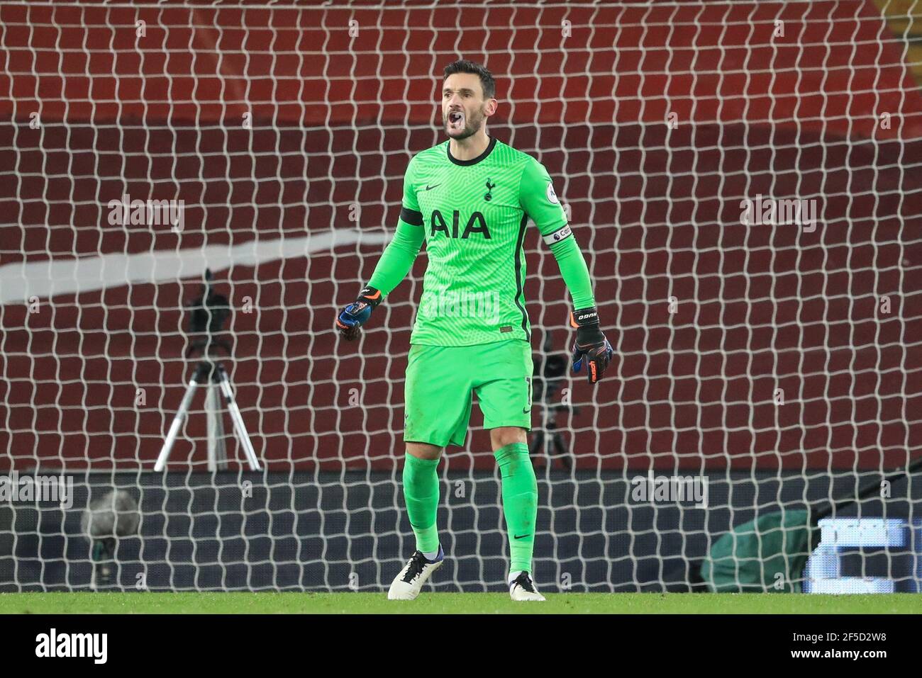 Hugo Lloris #1 of Tottenham Hotspur during the game Stock Photo - Alamy