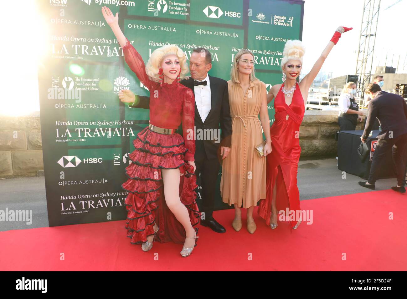 Sydney, Australia. 26th Mar, 2021. Former Prime Minister Tony Abbott ...