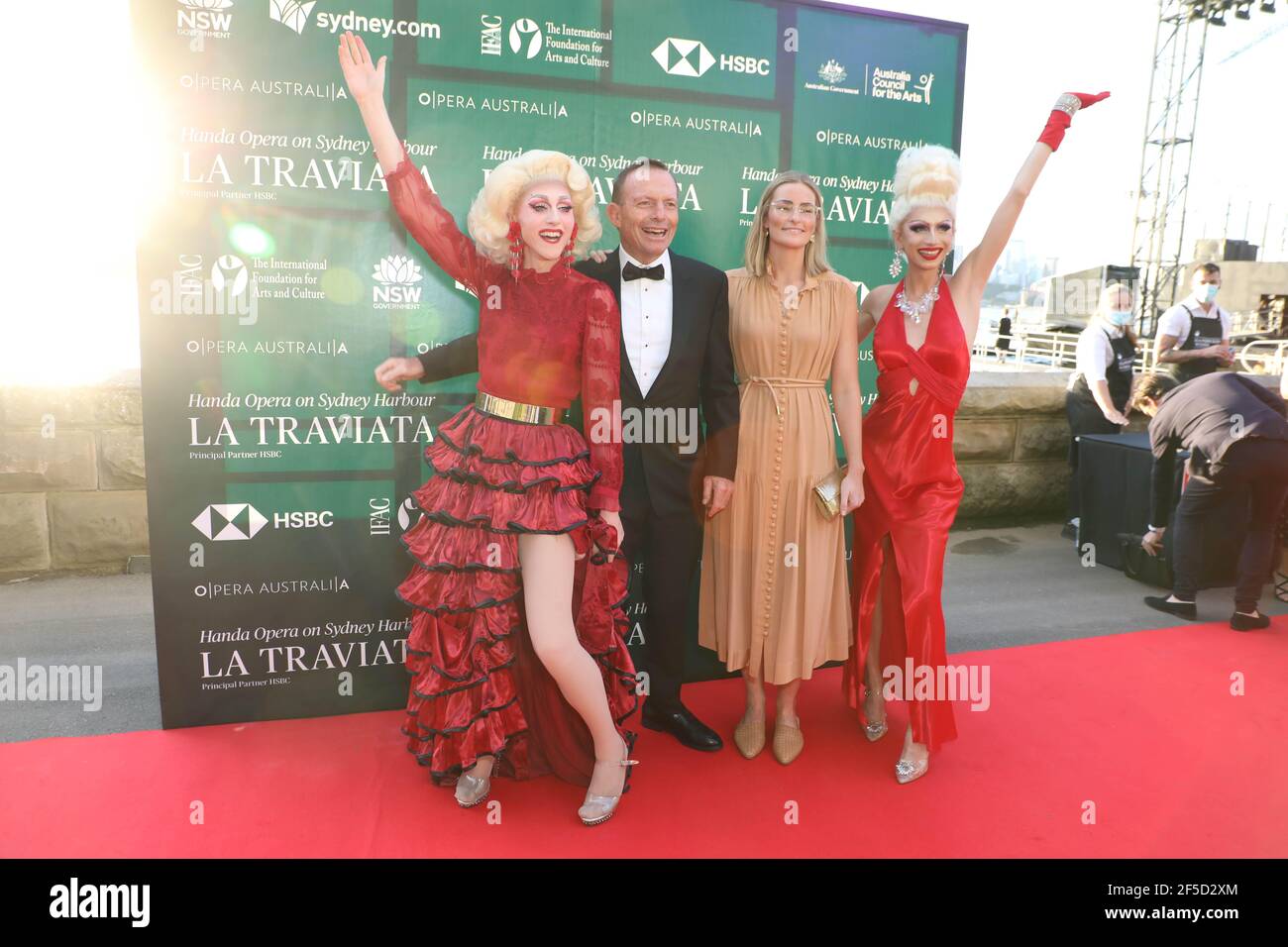 Sydney, Australia. 26th Mar, 2021. Former Prime Minister Tony Abbott ...