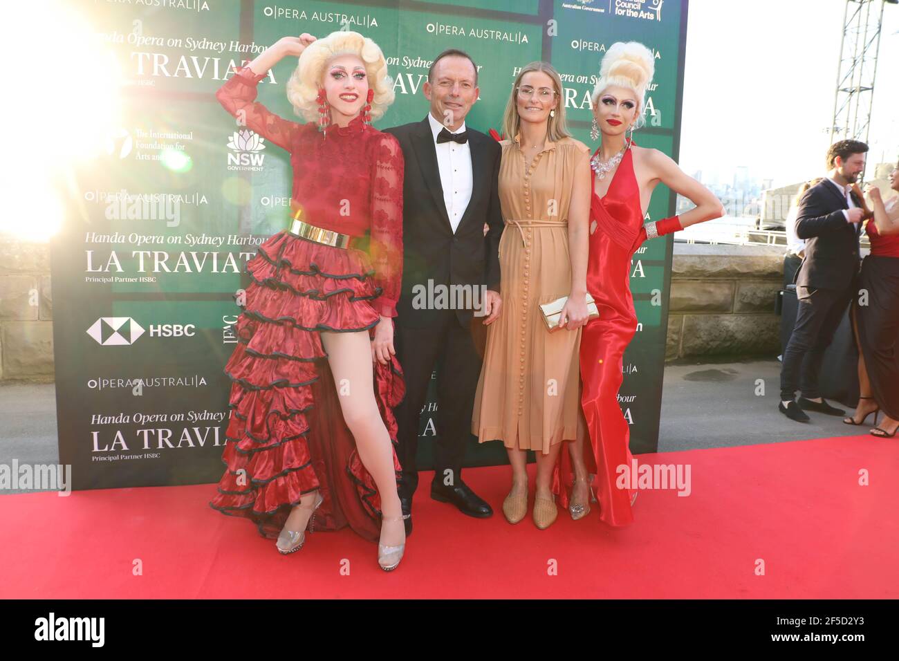 Sydney, Australia. 26th Mar, 2021. Former Prime Minister Tony Abbott ...
