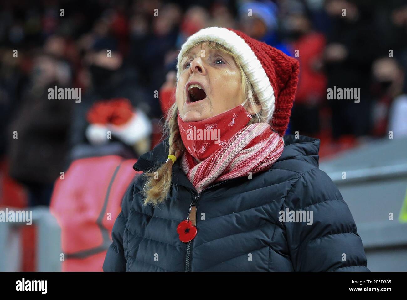 Liverpool fans during english hi-res stock photography and images - Alamy