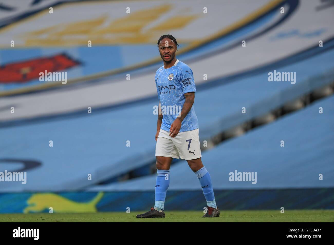 Raheem Sterling #7 of Manchester City during the game Stock Photo - Alamy