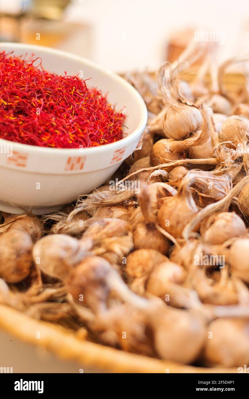 Indian saffran hi-res stock photography and images - Alamy