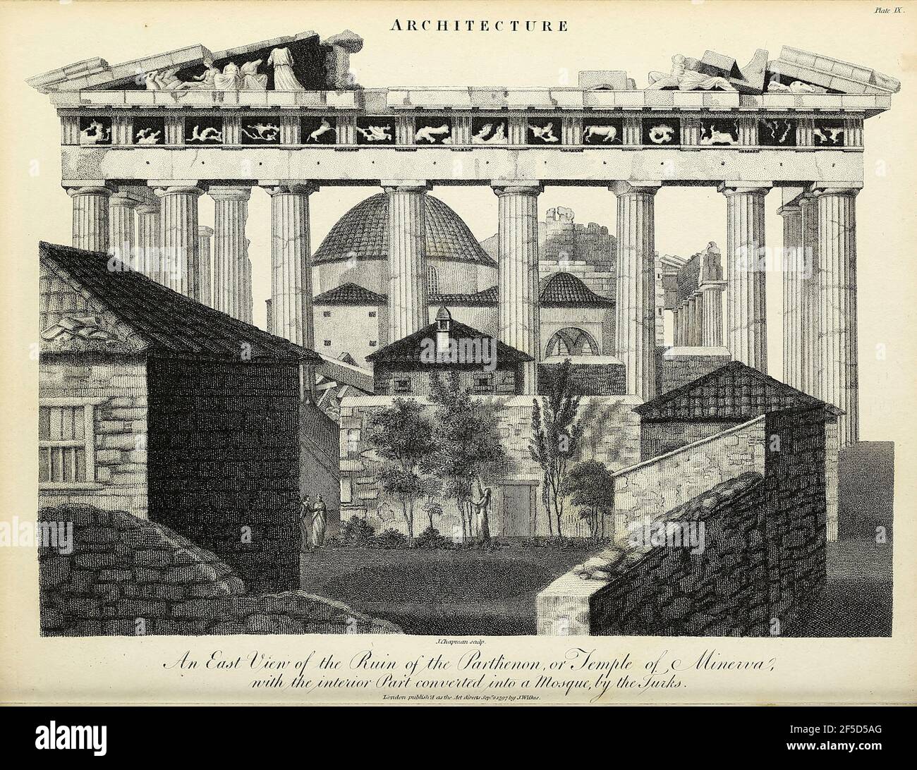 Parthenon with mosque hi-res stock photography and images - Alamy