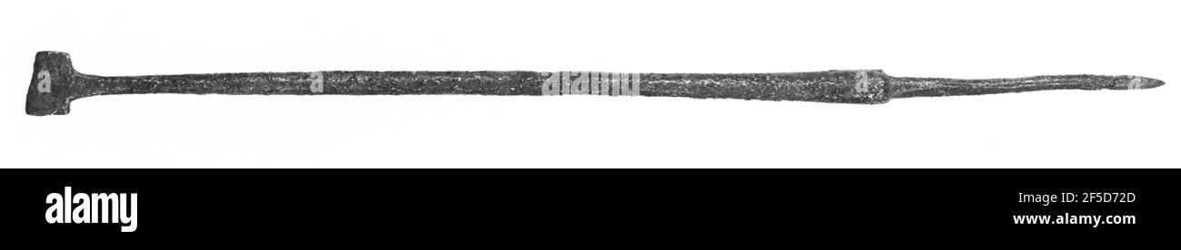 Medical Instrument with Paddle Finial. Unknown Stock Photo - Alamy