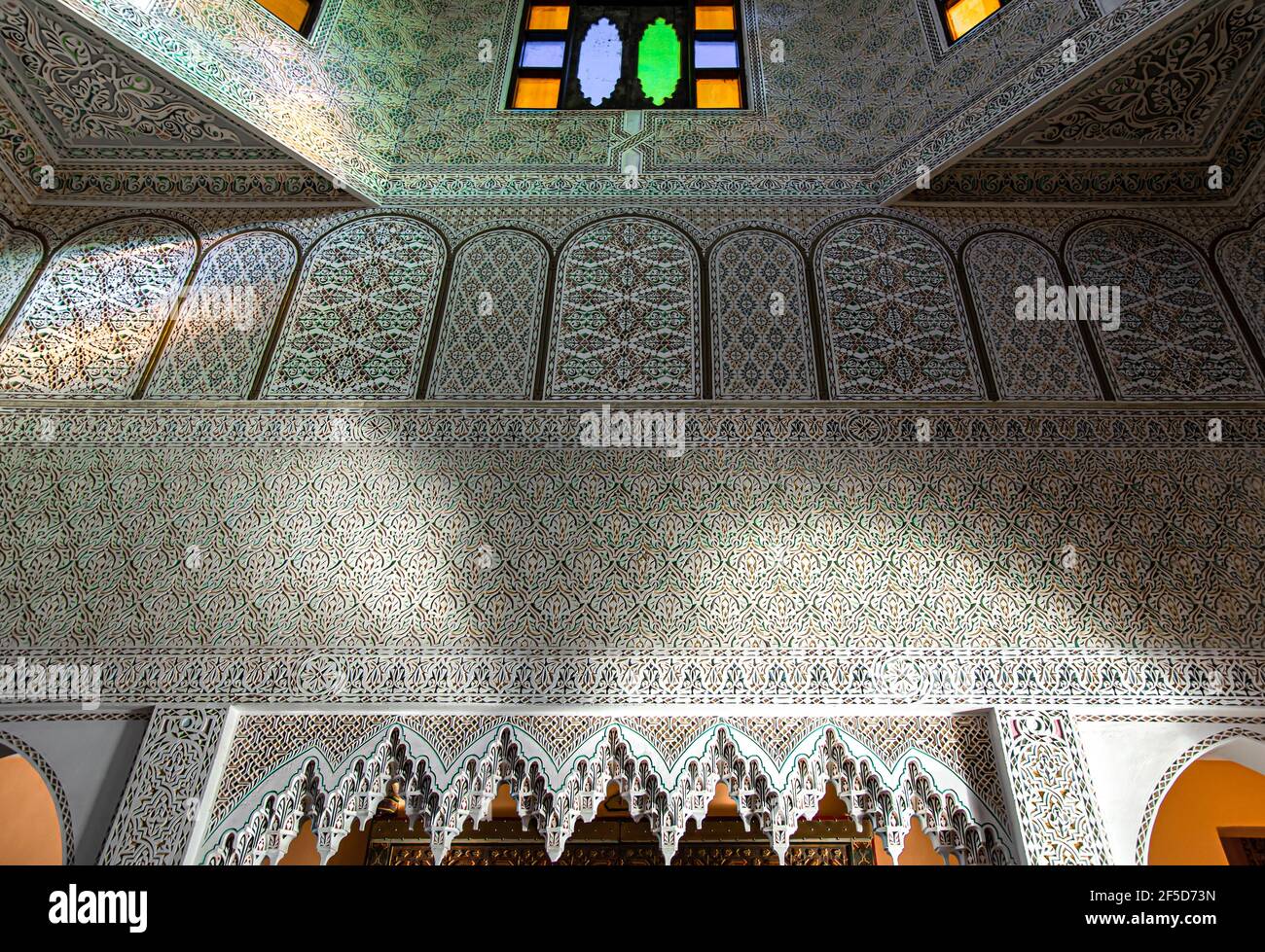 Part of the interior is in a traditional oriental style with many ...