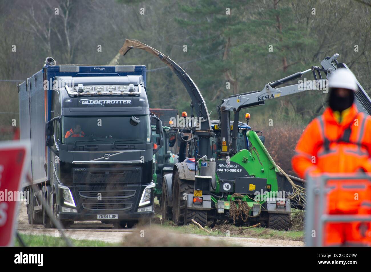 Hs2 intimidation hi-res stock photography and images - Alamy