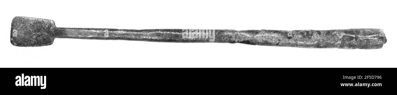 Medical Instrument with Paddle Finial. Unknown Stock Photo - Alamy