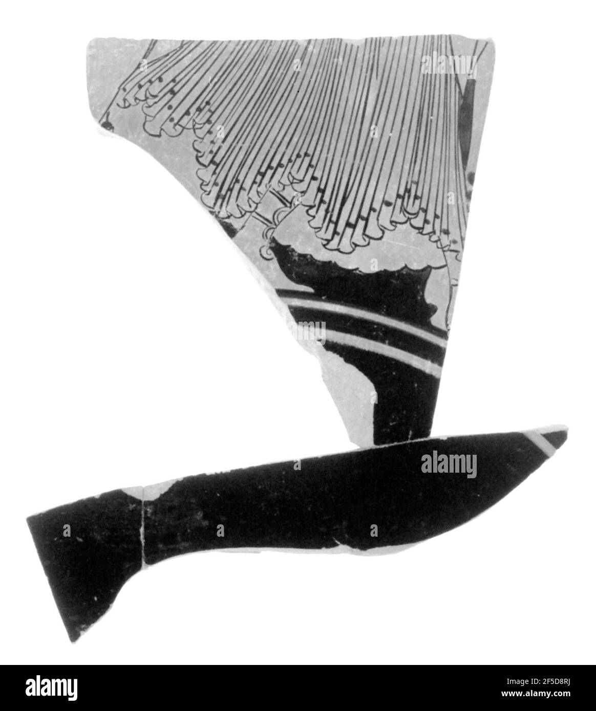 Attic Red-Figure Kylix Fragment. Triptolemos Painter (Greek (Attic ...