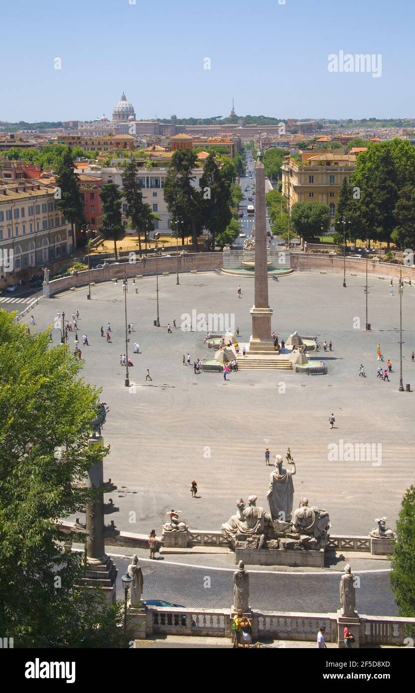 Plaza del popolo hi-res stock photography and images - Alamy