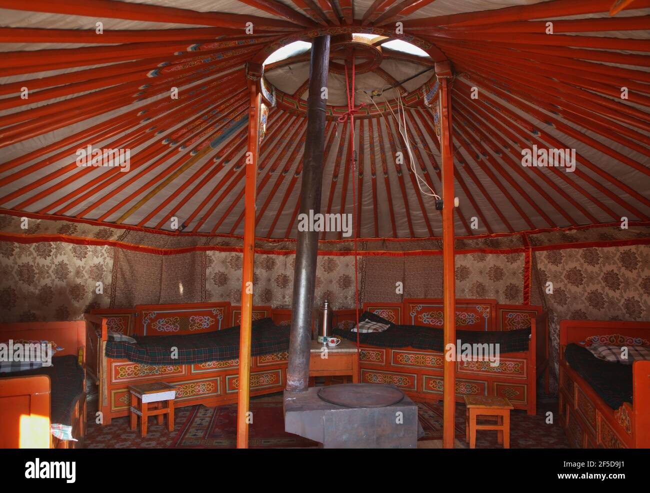 Mongolian yurt interior hi-res stock photography and images - Alamy